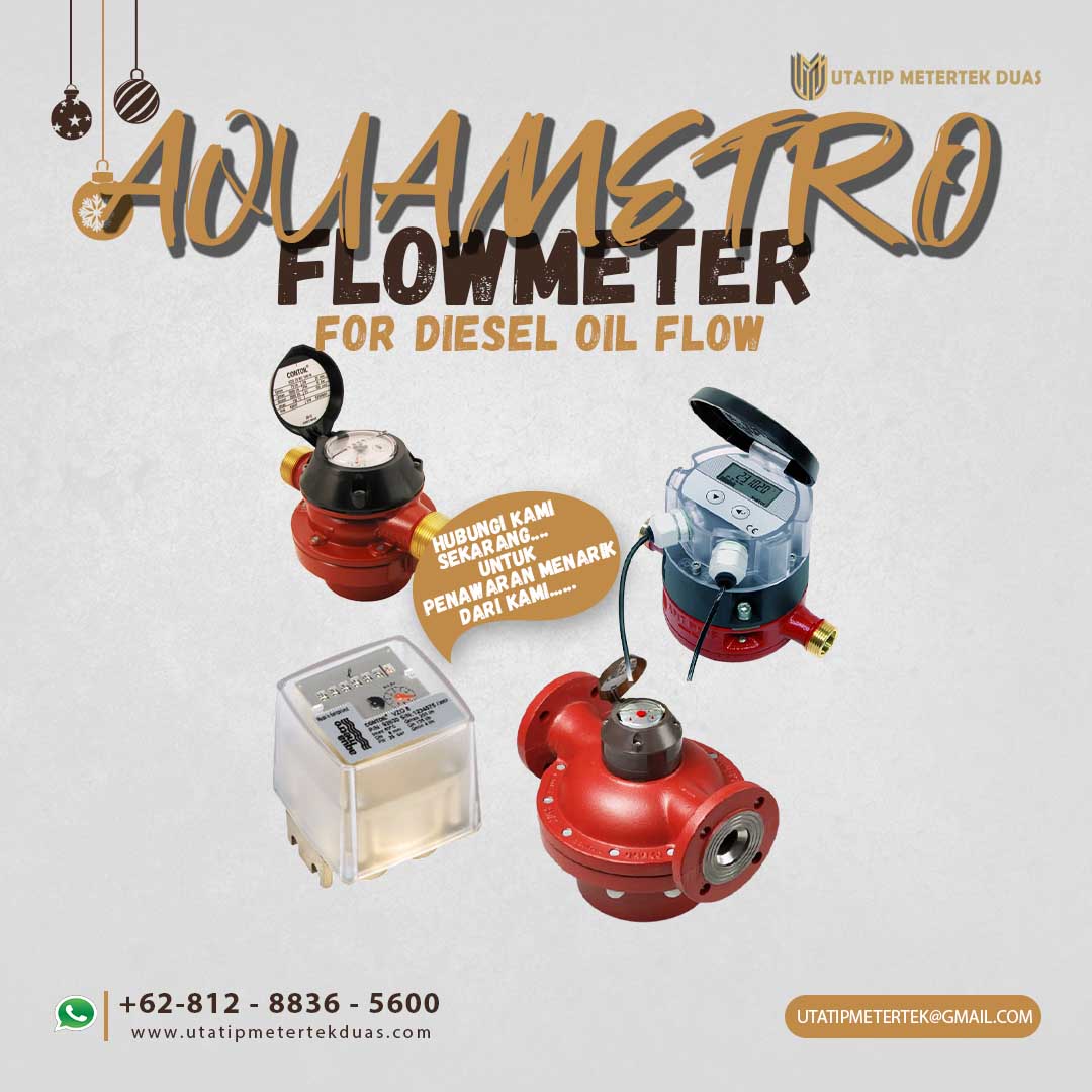 Flow Meter Aquametro - Utatip Metertek Duas