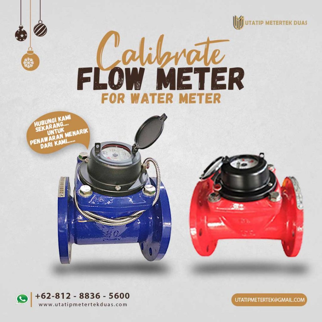 Water Meter Calibrate 4 Inch - Utatip Metertek Duas