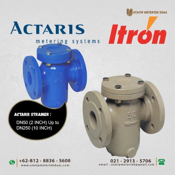 Strainer Flow Meter - Utatip Metertek Duas